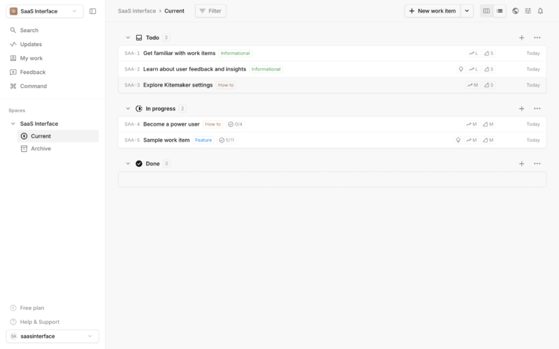 The best 188 SaaS Lists & Tables UI and UX examples for design ...