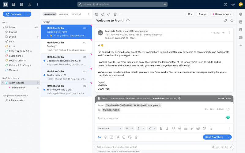 The best 71 SaaS Messaging & Chat UI and UX examples for design ...