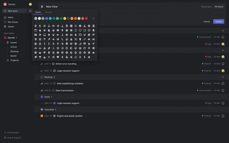 The best 118 SaaS Menu & Picker UI and UX examples for design ...