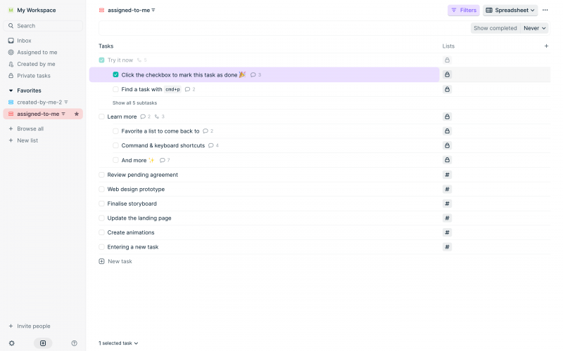 The best 188 SaaS Lists & Tables UI and UX examples for design ...