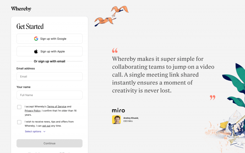 The best 118 SaaS Sign Up UI and UX examples for design Inspiration ...