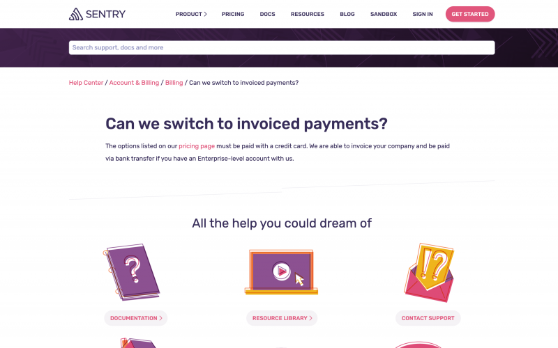 The best 52 SaaS Documentation / Support UI and UX examples for design ...