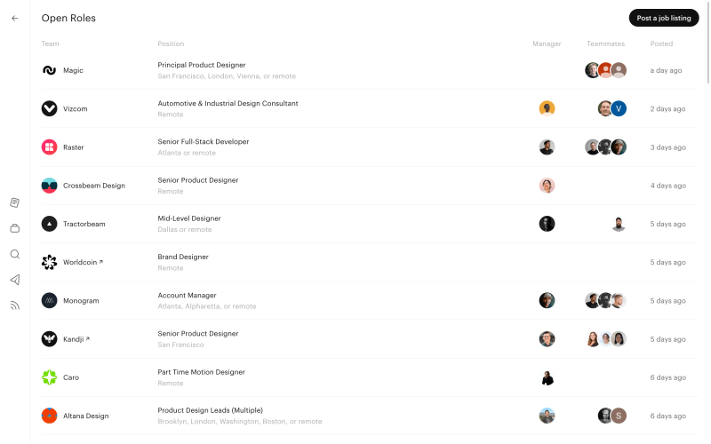 The best 188 SaaS Lists & Tables UI and UX examples for design ...