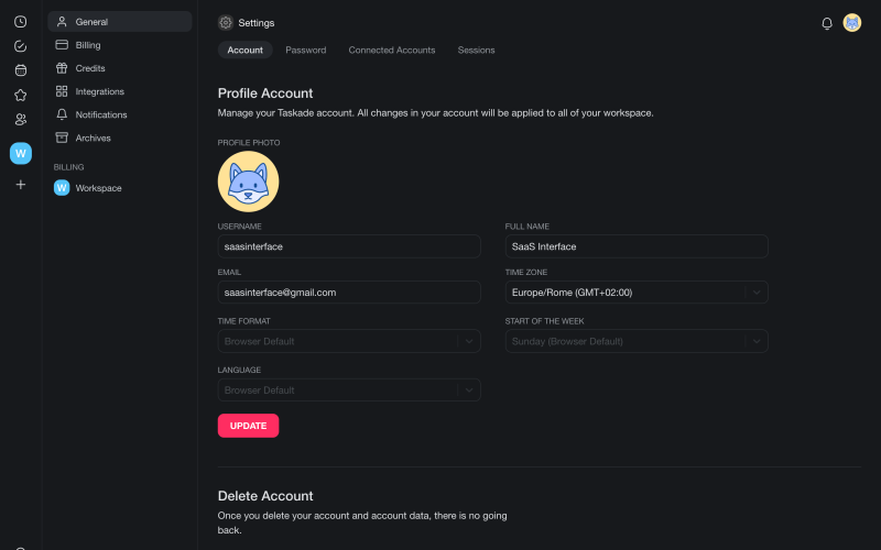 The best 149 SaaS Settings UI and UX examples for design Inspiration ...