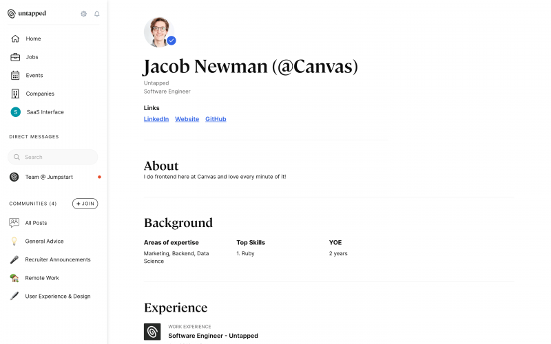 The best 54 SaaS Profile / User UI and UX examples for design ...