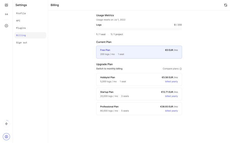 The best 48 SaaS Billing / Plan UI and UX examples for design ...