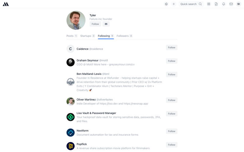 The best 54 SaaS Profile / User UI and UX examples for design ...